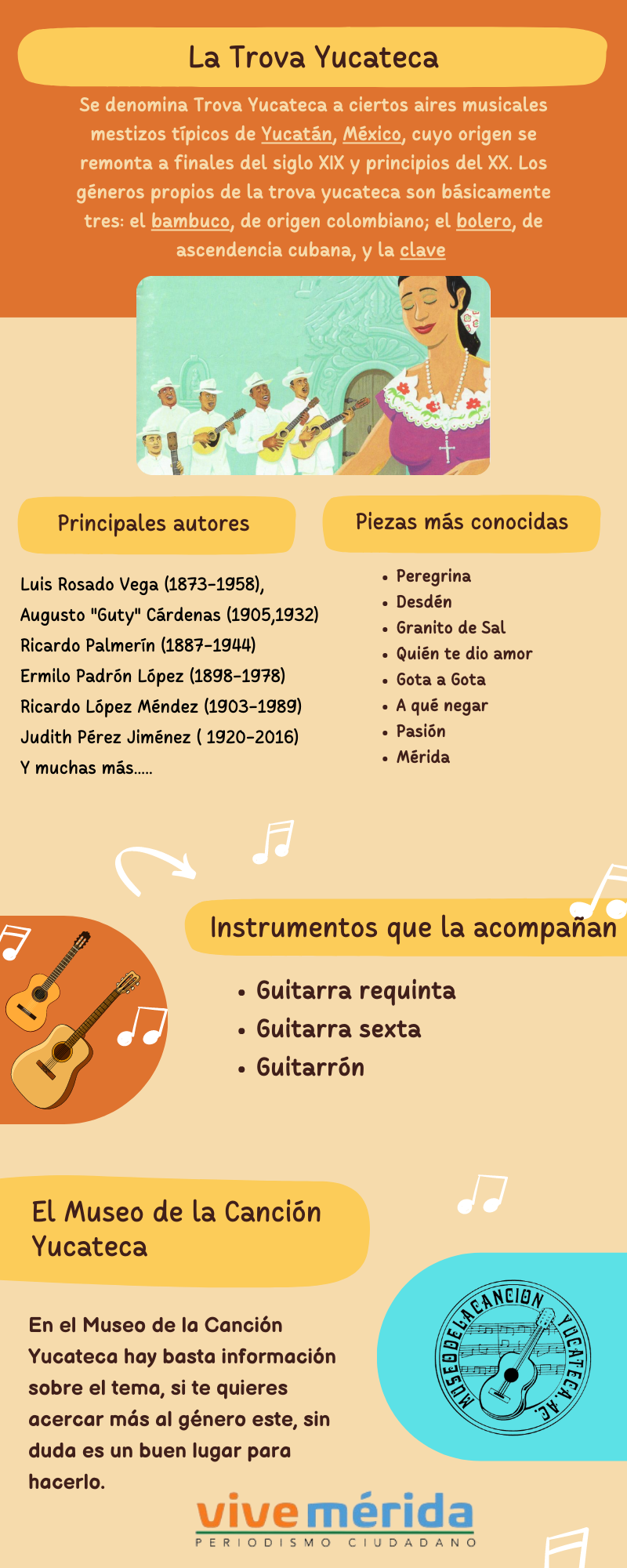 Para todos y todas es y será la Trova Yucateca – Vive Mérida